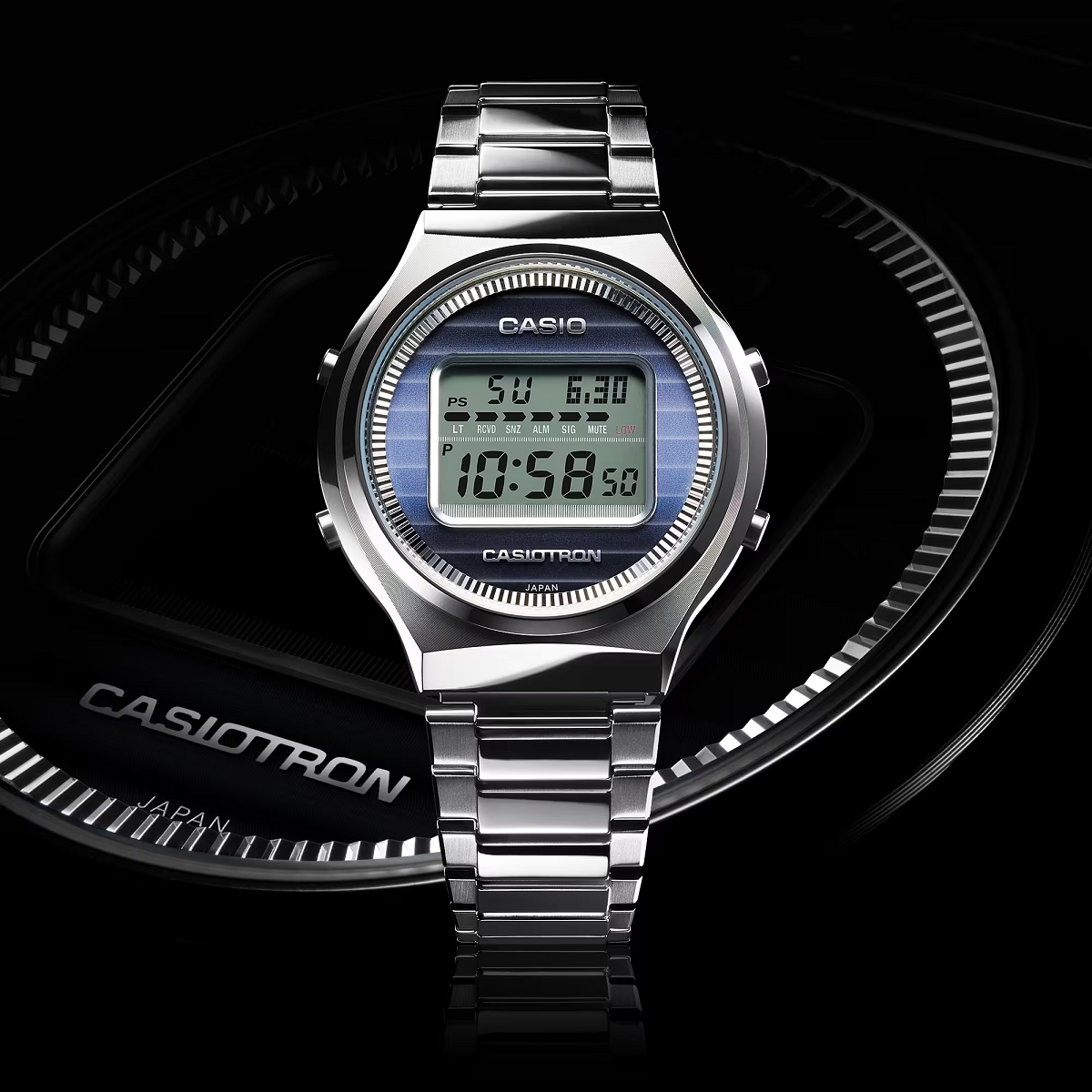 Casio 2024 Limited Edition "CASIOTRON" 1974 Re-Creation Celebrate 50th ...