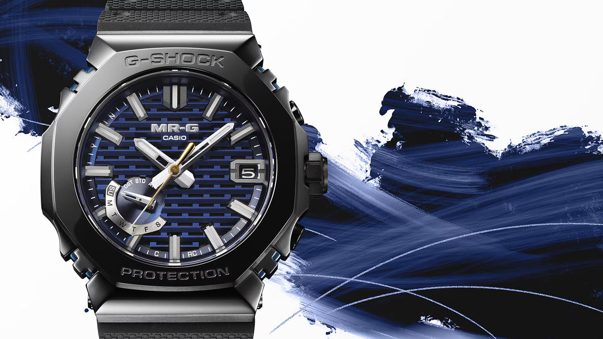 Casio G-Shock 2025 Premium MRG Casioak Series Ti64 Bezel with Super-ha ...