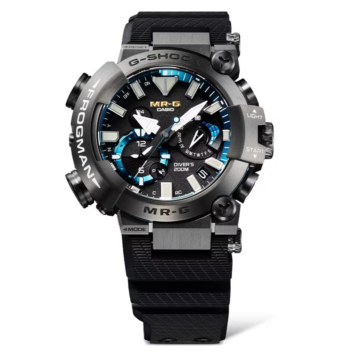 Casio G Shock 2023 Premium MRG high-end Titanium Analog Frogman unique ...