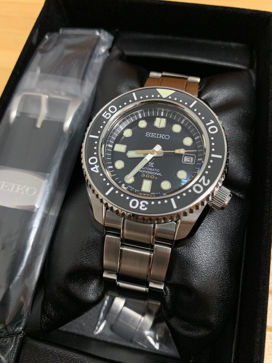 Seiko PROSPEX "300M MARINE MASTER" Hi-Beat Divers Watch SLA021J1 ...